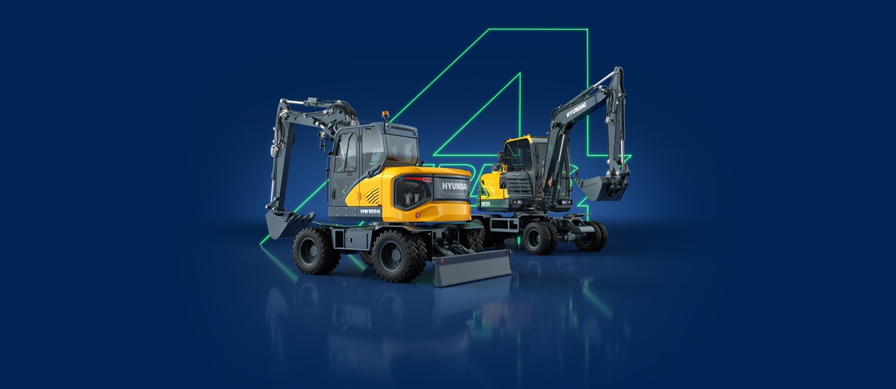 Hyundai Wheeled Excavators A-Series: 2 more reasons | HCEE