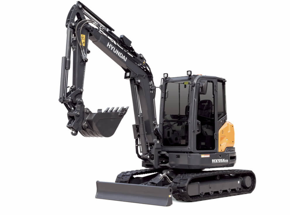 HX55A CR Compact Excavator | HD HCEE