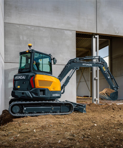 HX55A CR Compact Excavator | HCEE