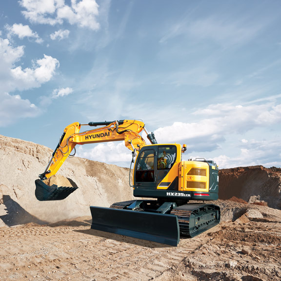 Hyundai HX235LCR Crawler Excavator | HCEE