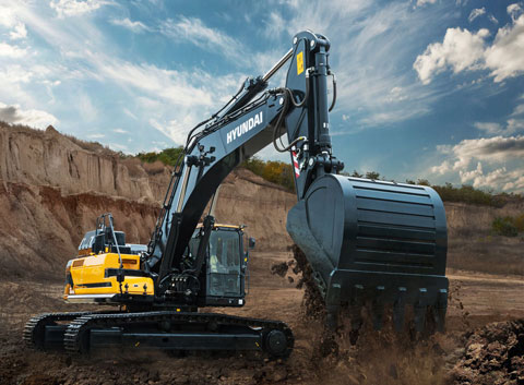 Hyundai HX480AL Crawler Excavator | HD HCEE