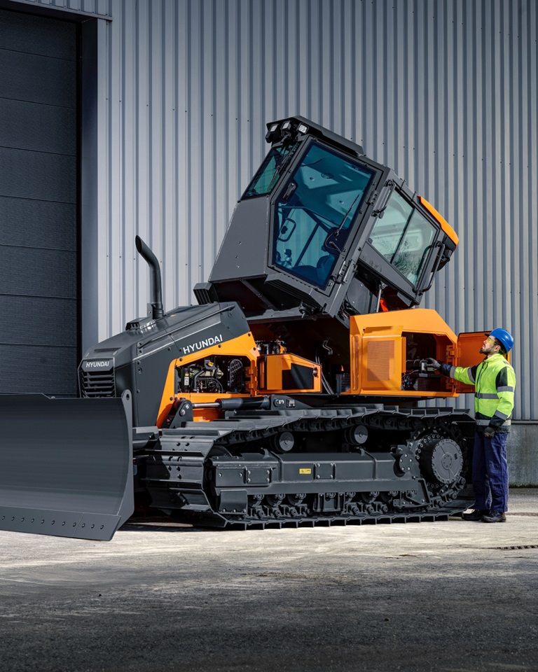 Hyundai CE se introduce en un nuevo mercado con la bulldozer HD130A |HCEE